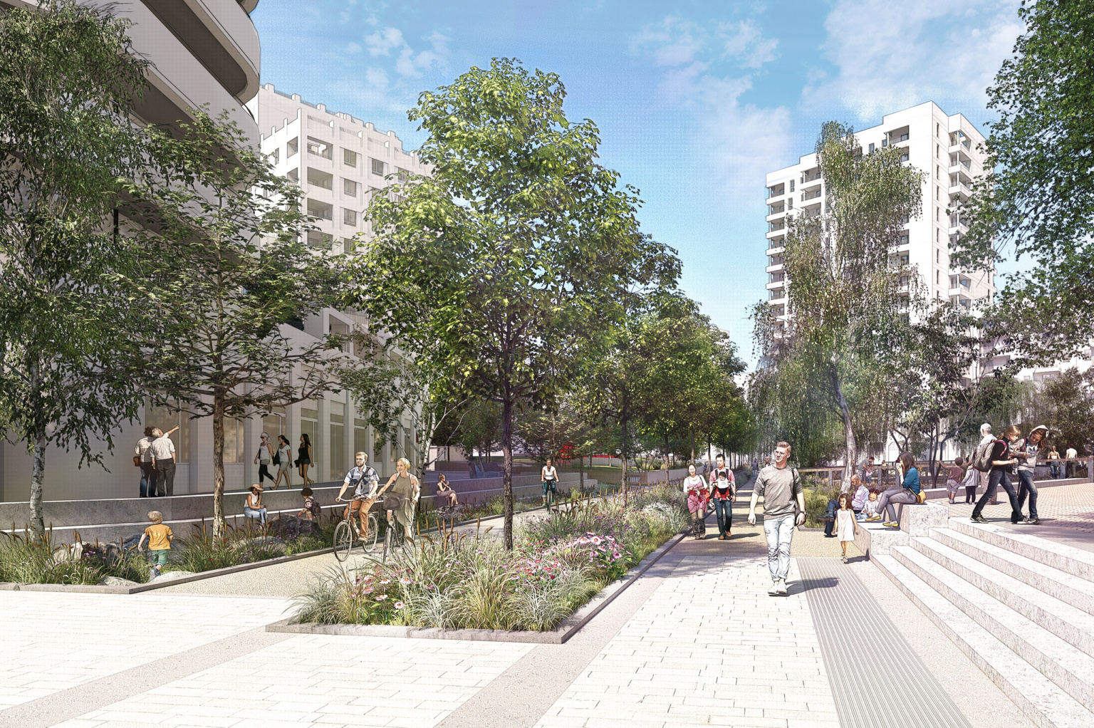 HTA Design | Dagenham Green Phase 1 submitted for planning